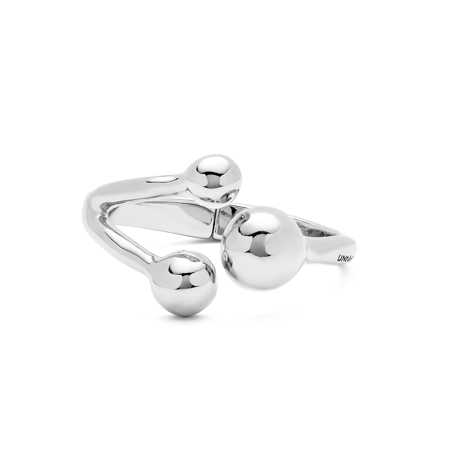 SER INTREPIDA SPHERE WRAP SILVER BRACELET – UNOde50