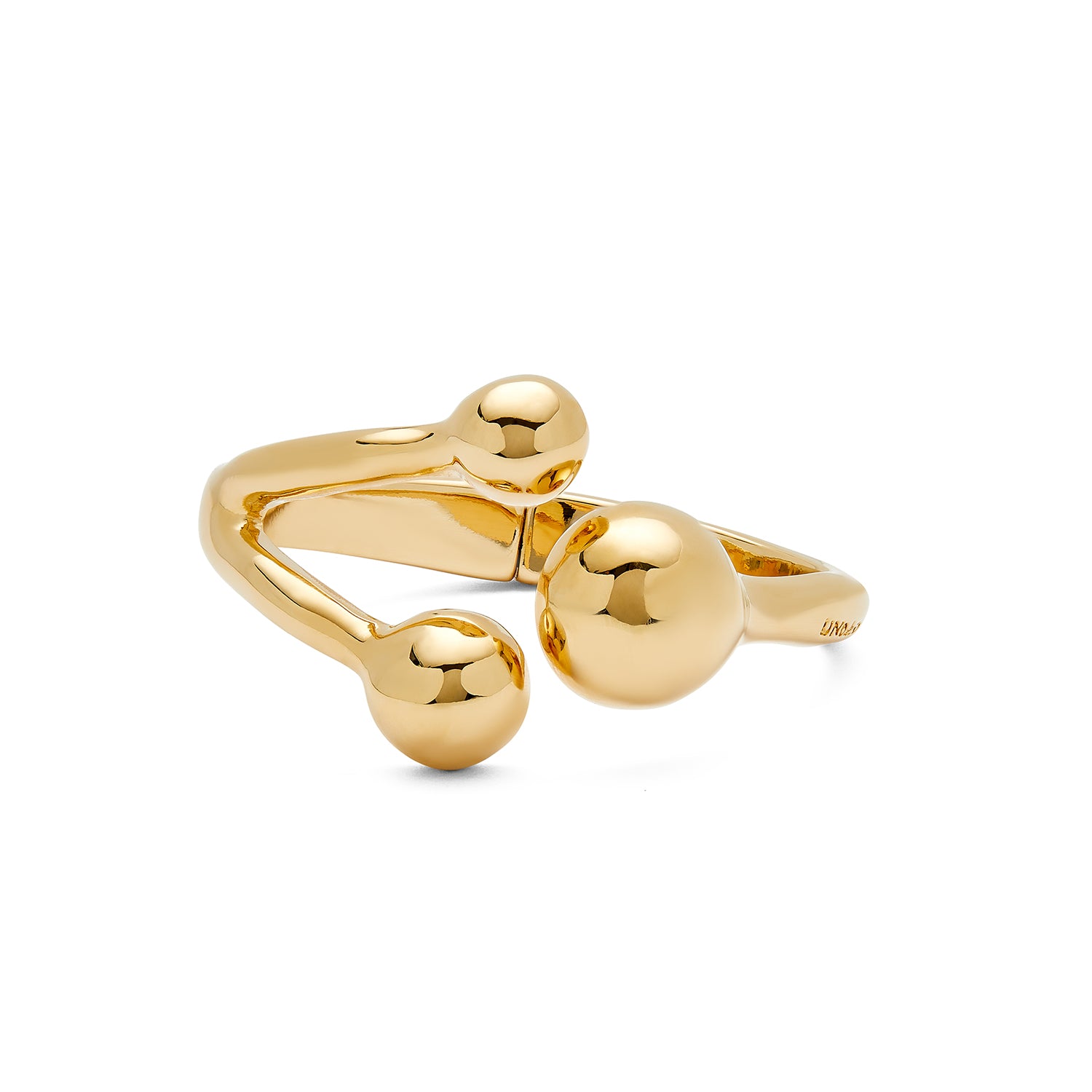 SER INTREPIDA SPHERE WRAP GOLD BRACELET – UNOde50